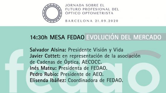 FEDAO participa en las "Jornadas sobre el futuro profesional del óptico ...