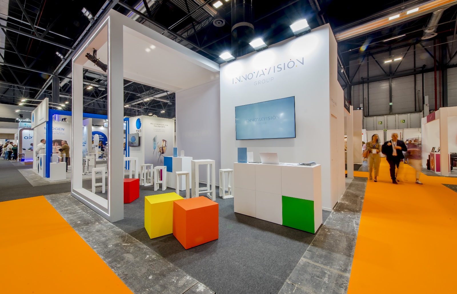 Innova Visión triunfa en Expoóptica con su nueva imagen y con la ...